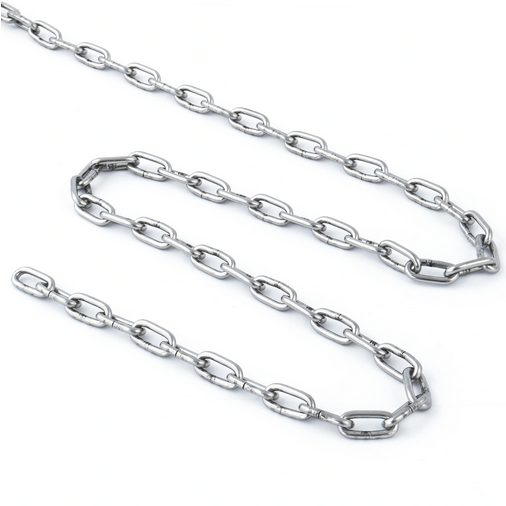 Łańcuch TECHNICZNY DIN 5685 Ocynk OCYNKOWANY 5mm - cena, opinie | Sklep internetowy Linynametry.pl